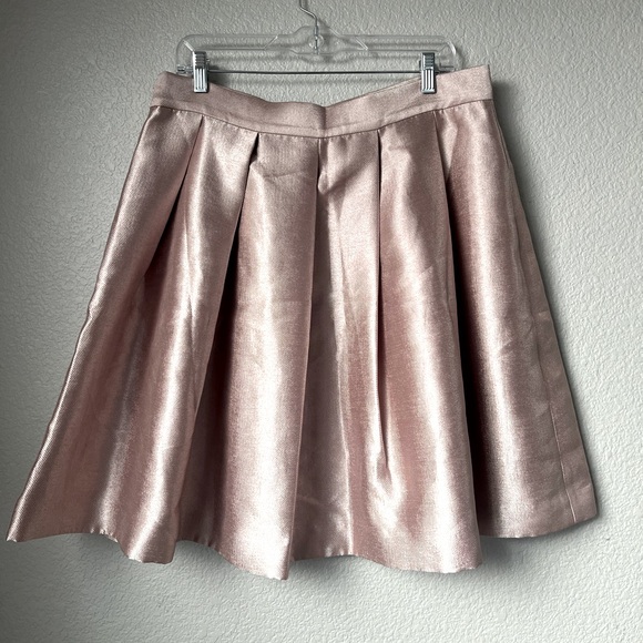 Rachel Parcell | Skirts | Nwt Rachel Parcell Pink Pleated Full Skirt L ...